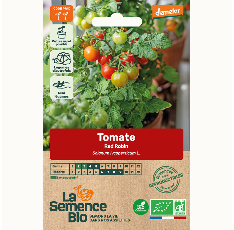TOMATES - Graines Bio, Reproductibles